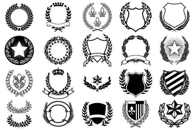 Crests ~ Objects on Creative Market