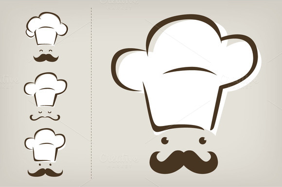 Chef icon collection ~ Icons on Creative Market