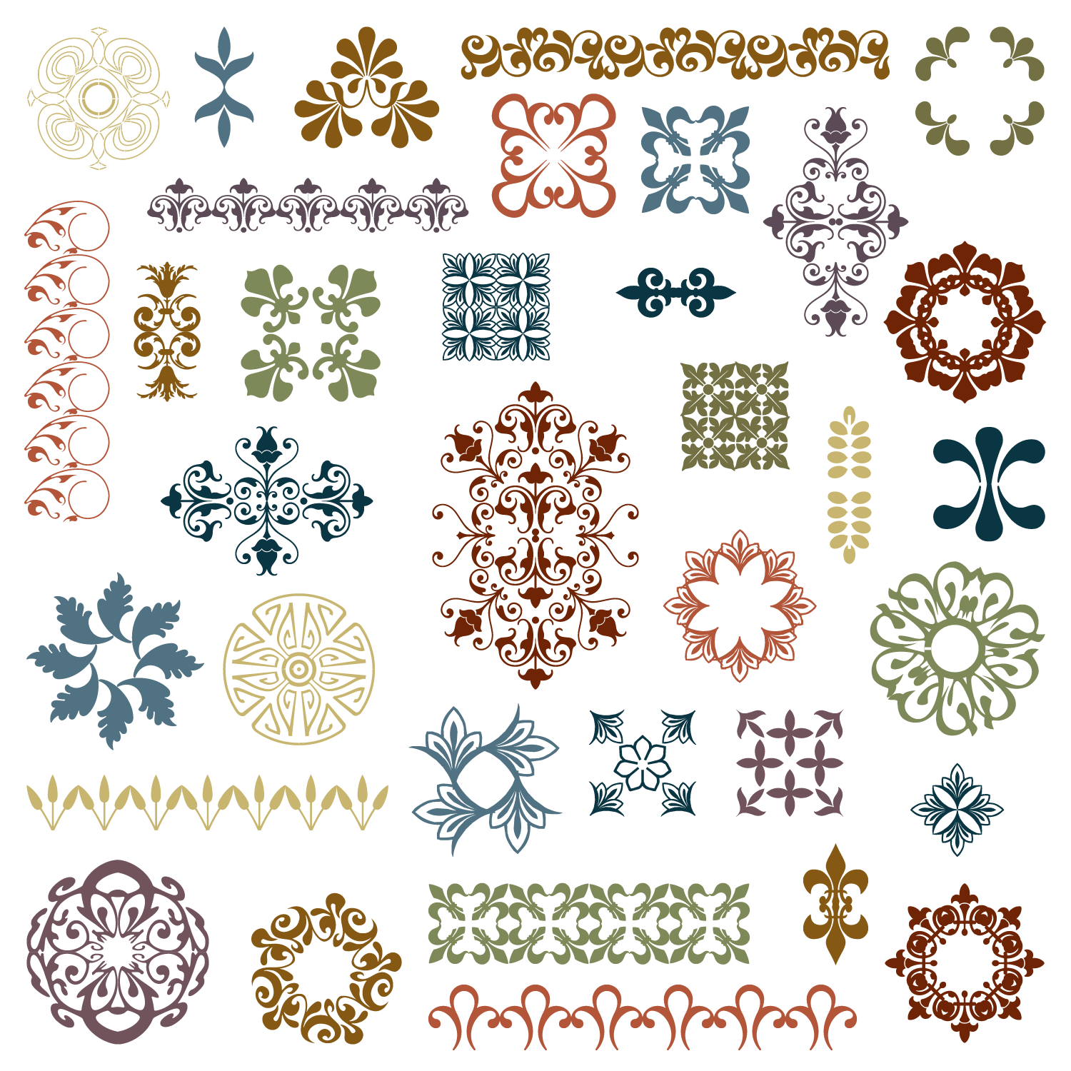 Design Elements 2 Photoshop Brushes ~ Brushes on Creative Market