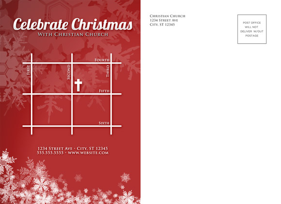 Christmas & Holiday Announcement ~ Templates on Creative Market