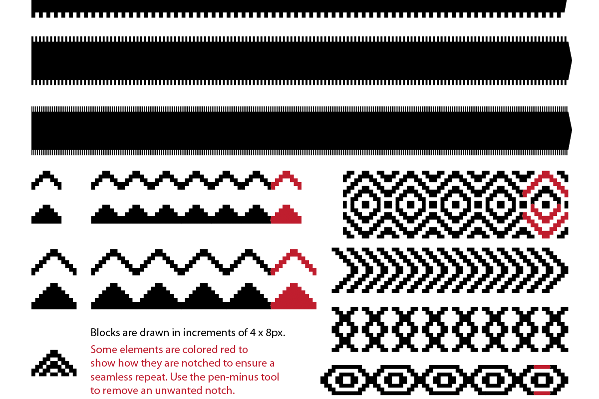 Geometric/Tribal Graphic Elements ~ Patterns on Creative Market