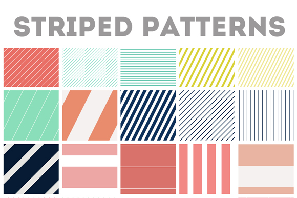 Repeating Stripe Images & Patterns ~ Web Elements on Creative Market
