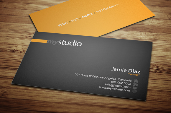 Professional Card ~ Business Card Templates on Creative Market