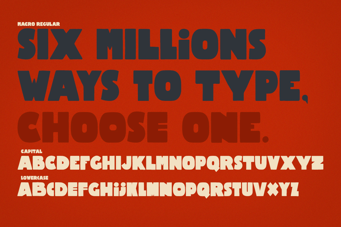 Macro ~ Display Fonts on Creative Market