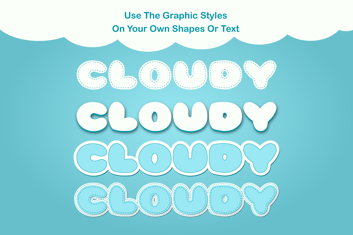 Clouds Kit ~ Add-Ons on Creative Market