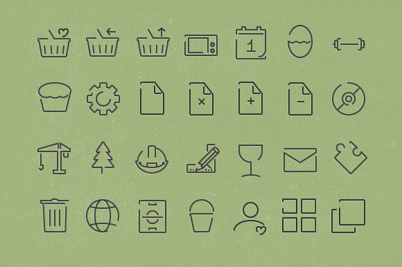 Minimal (400+ vector icons) ~ Icons on Creative Market