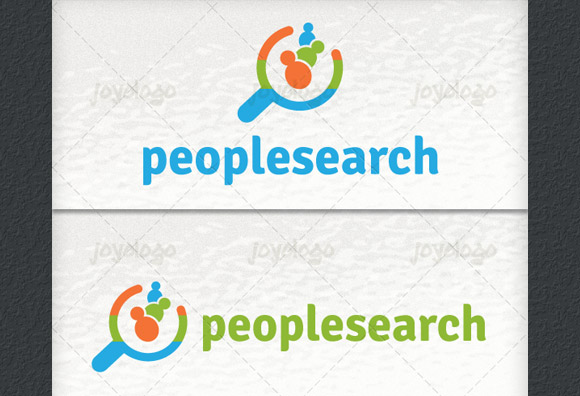 Social Media Find People Search Logo ~ Logo Templates on Creative Market