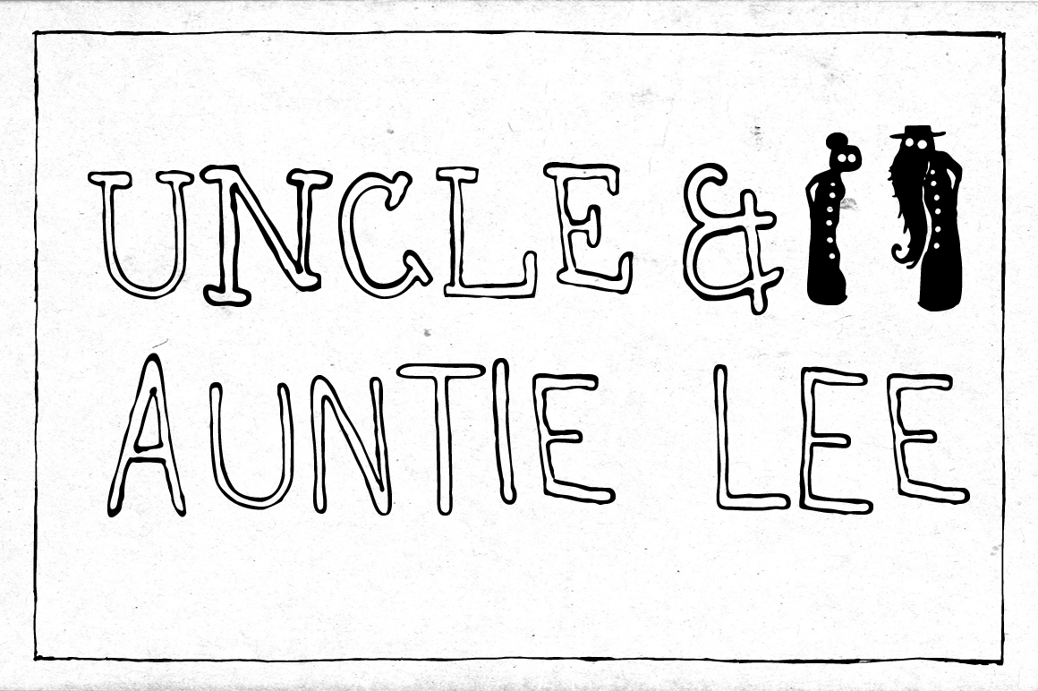 Uncle & Auntie Lee -Family (6 fonts) ~ Fonts on Creative Market