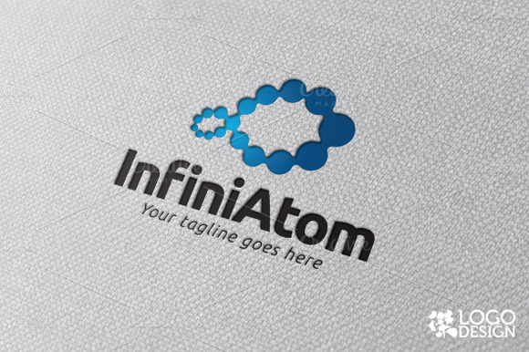 Infini Atom ~ Logo Templates on Creative Market