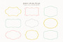 Fancy Frames & Label Shapes ~ Objects on Creative Market