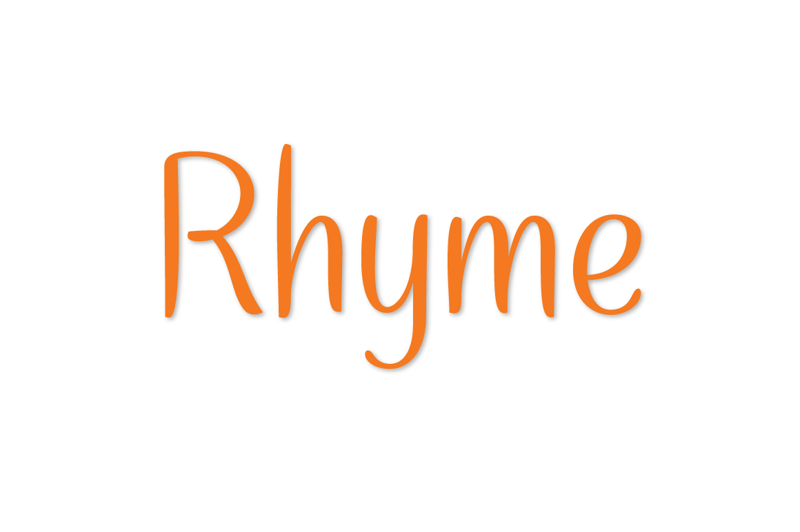 Rhyme ~ Script Fonts on Creative Market