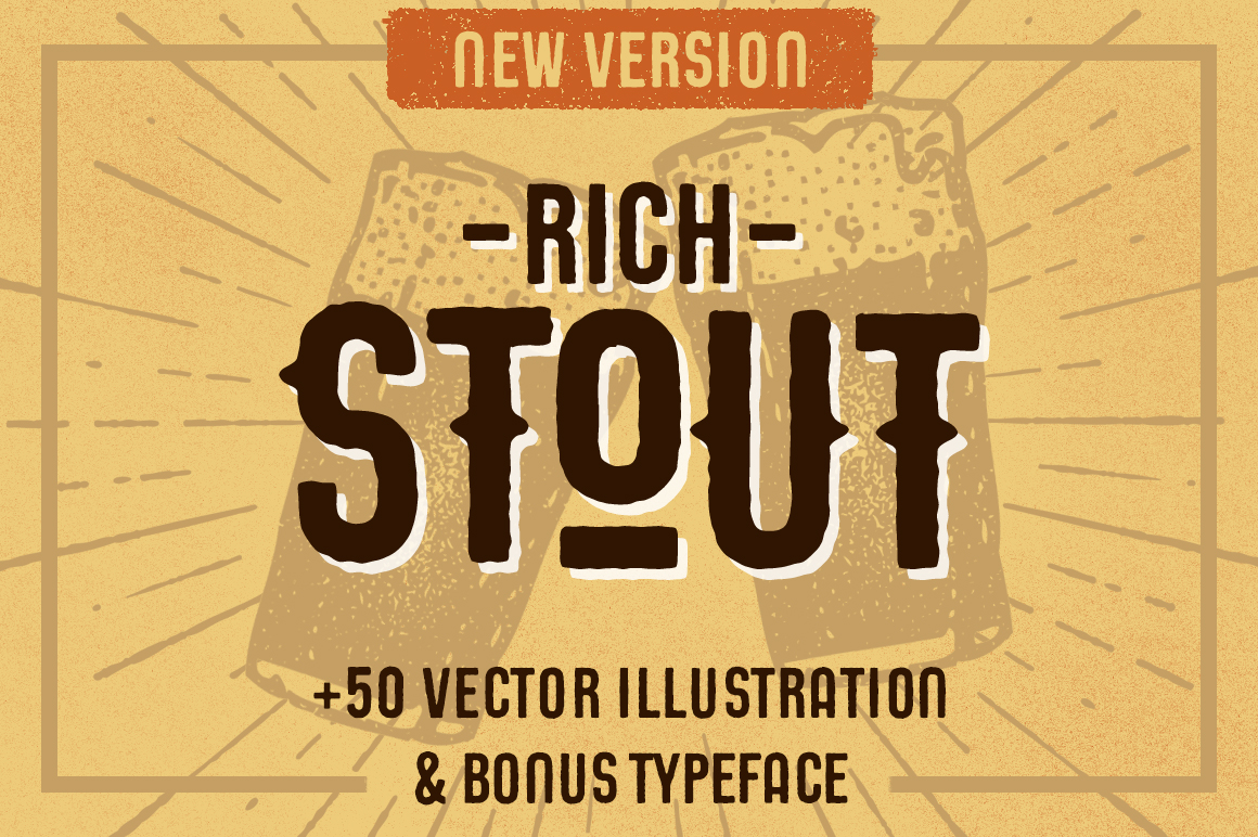 STOUT • New Version! ~ Display Fonts on Creative Market
