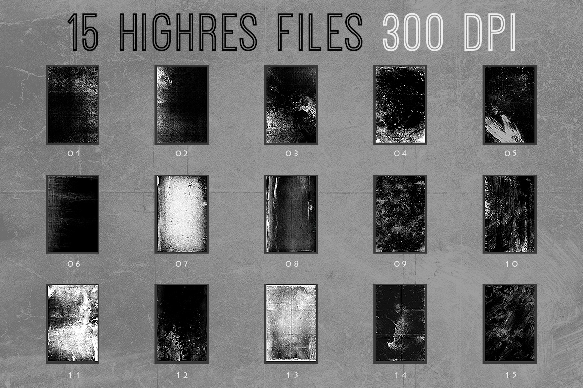 Distressed Pack 01 ~ Textures on Creative Market