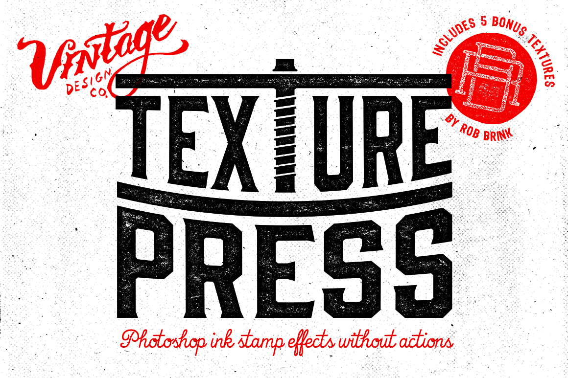 TexturePress - Ink Stamp Effects ~ Layer Styles on Creative Market