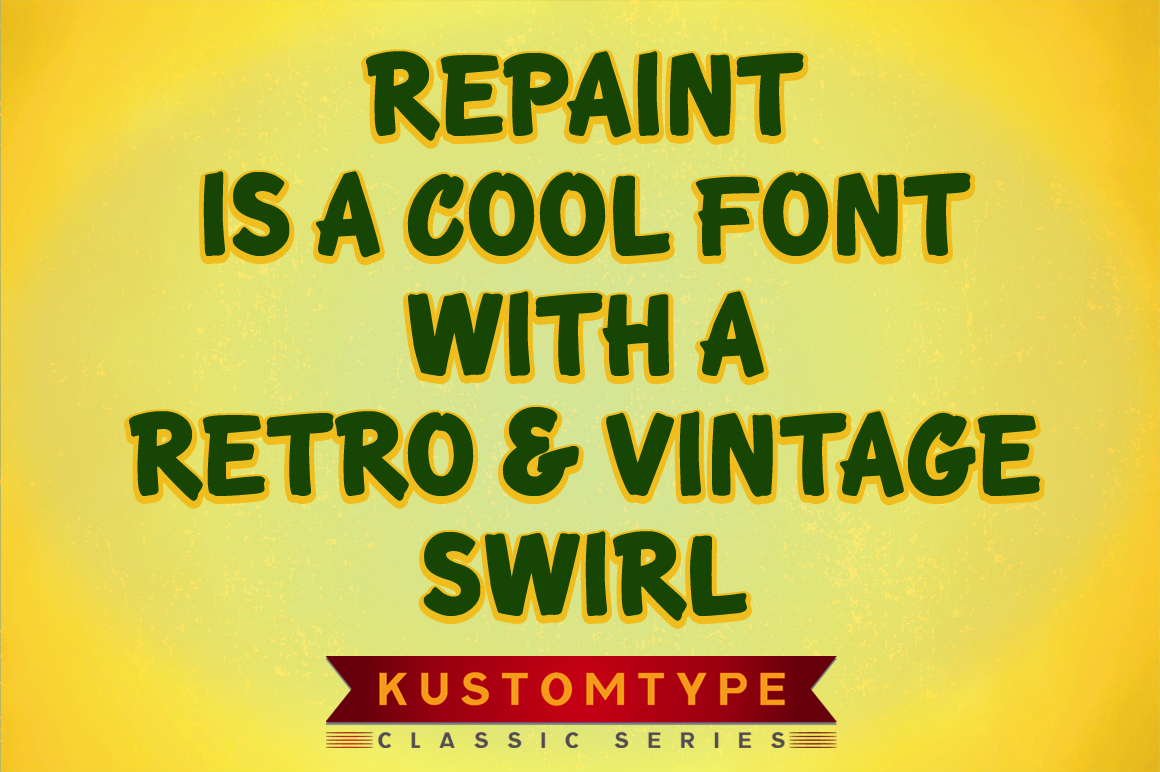 Intro Sale | Repaint & Repair Font ~ Script Fonts on Creative Market