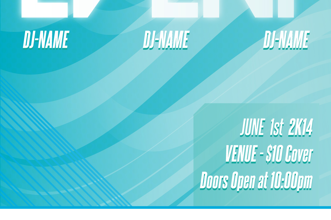 Event Poster ~ Flyer Templates on Creative Market