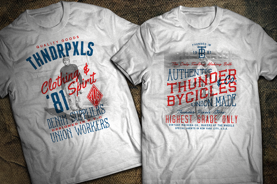 Vintage Sports T-Shirt Prints Vol. 1 ~ Objects on Creative Market