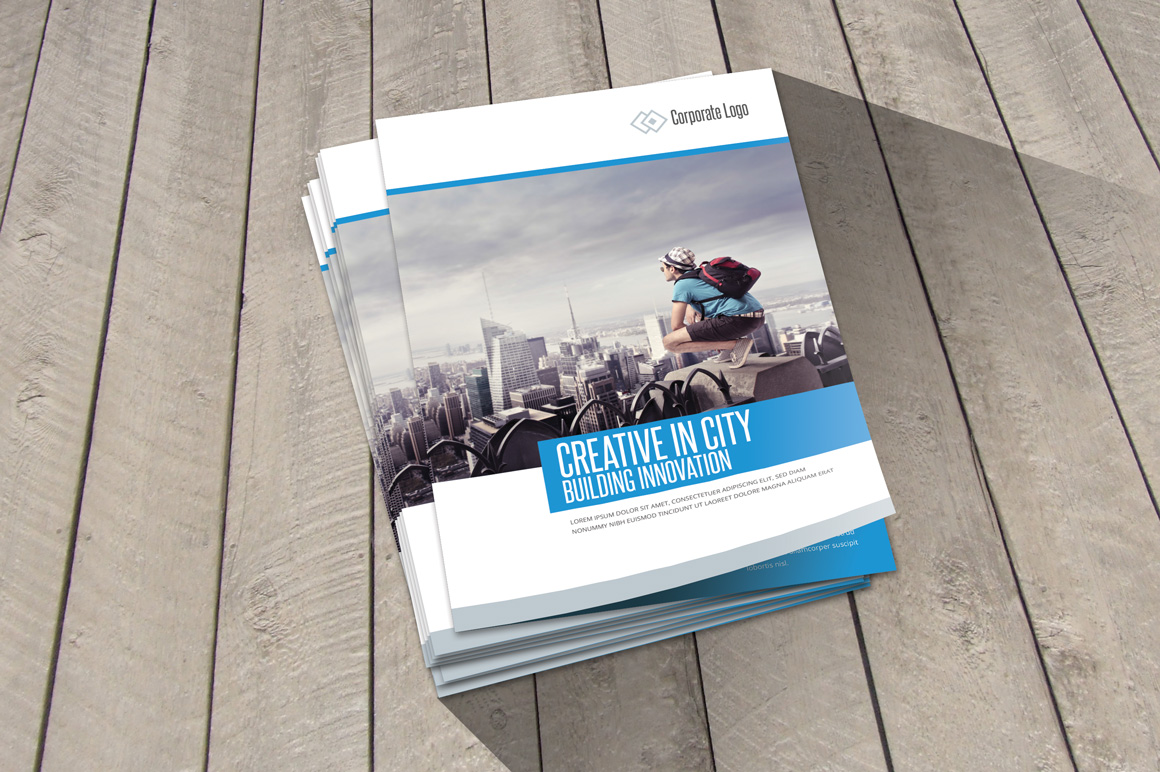 Brochure Creative in City ~ Brochure Templates on Creative Market