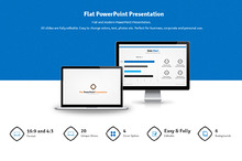 Simple Flat Style PowerPoint ~ Presentation Templates on Creative Market