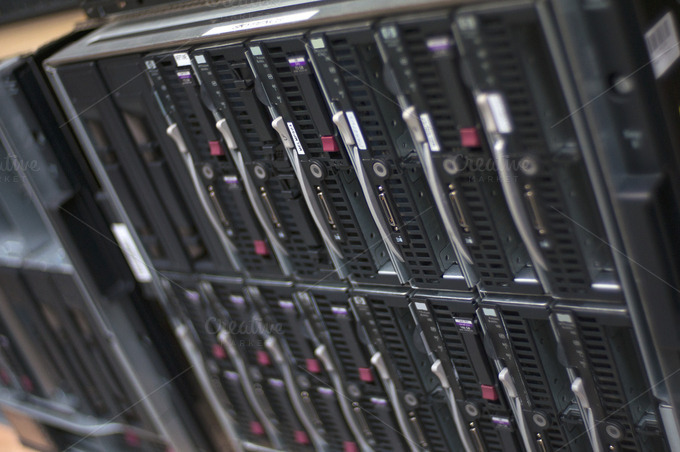 Computer Server Stack ~ Technology Photos on Creative Market