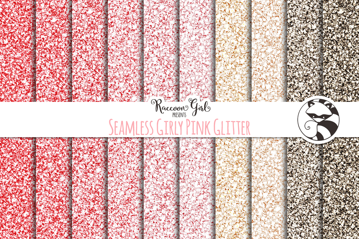 Seamless Girly Pink Glitter Texture ~ Textures on Creative Market