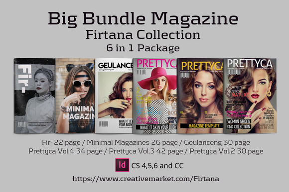 Big Bundle Magazine ~ Magazine Templates on Creative Market