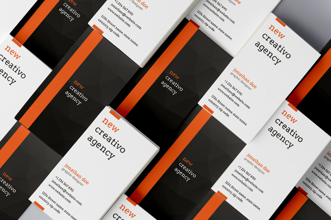 creative agency Business Card #35 ~ Business Card Templates on Creative ...