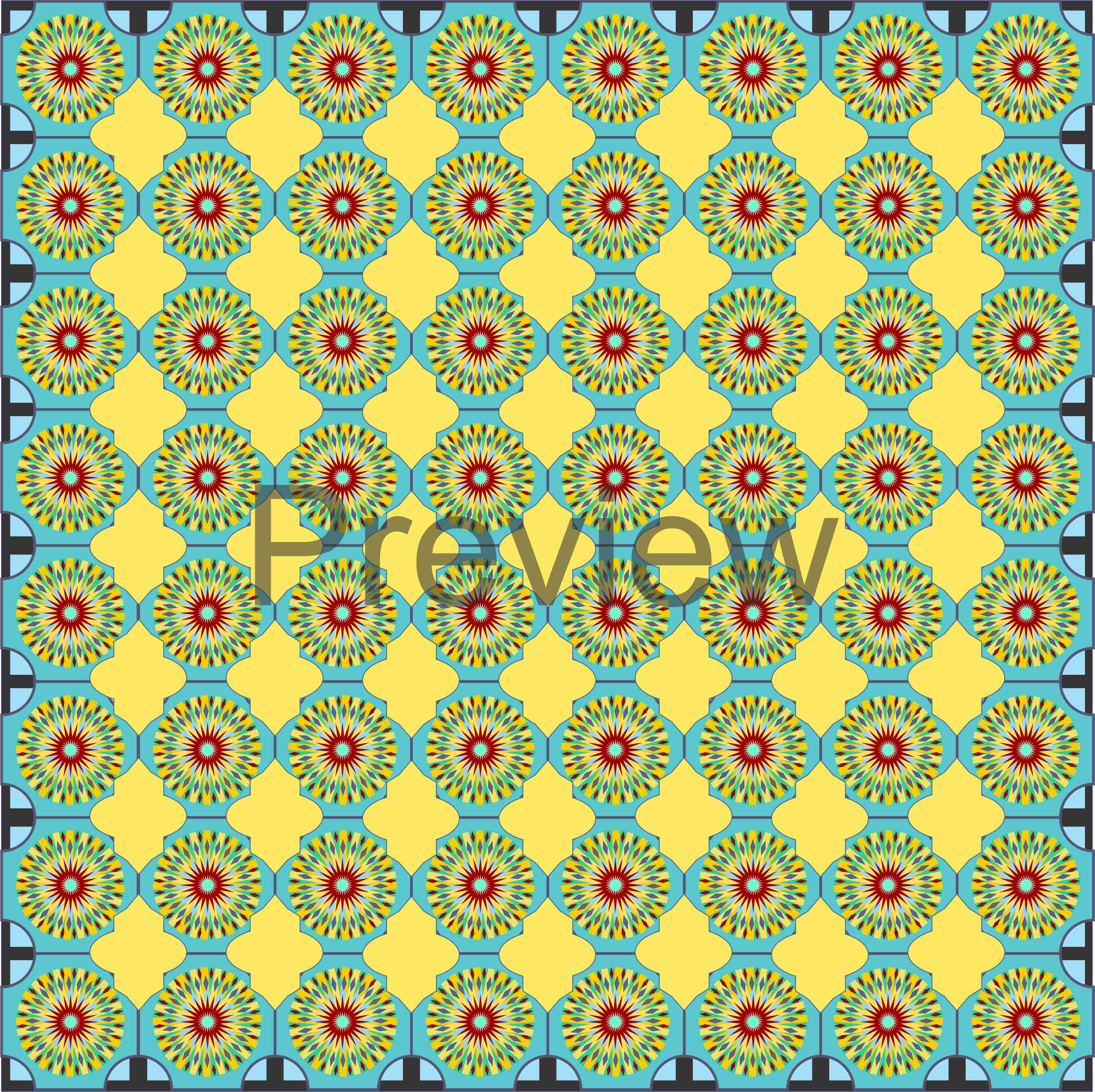 Moroccan digital paper 'Casablanca' ~ Patterns on Creative Market