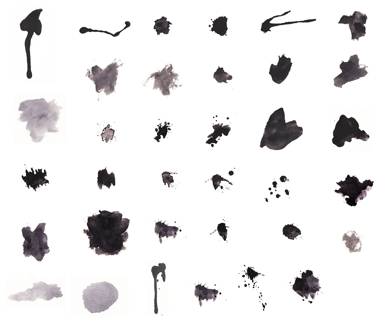 38 Ink Splatters ~ Textures on Creative Market