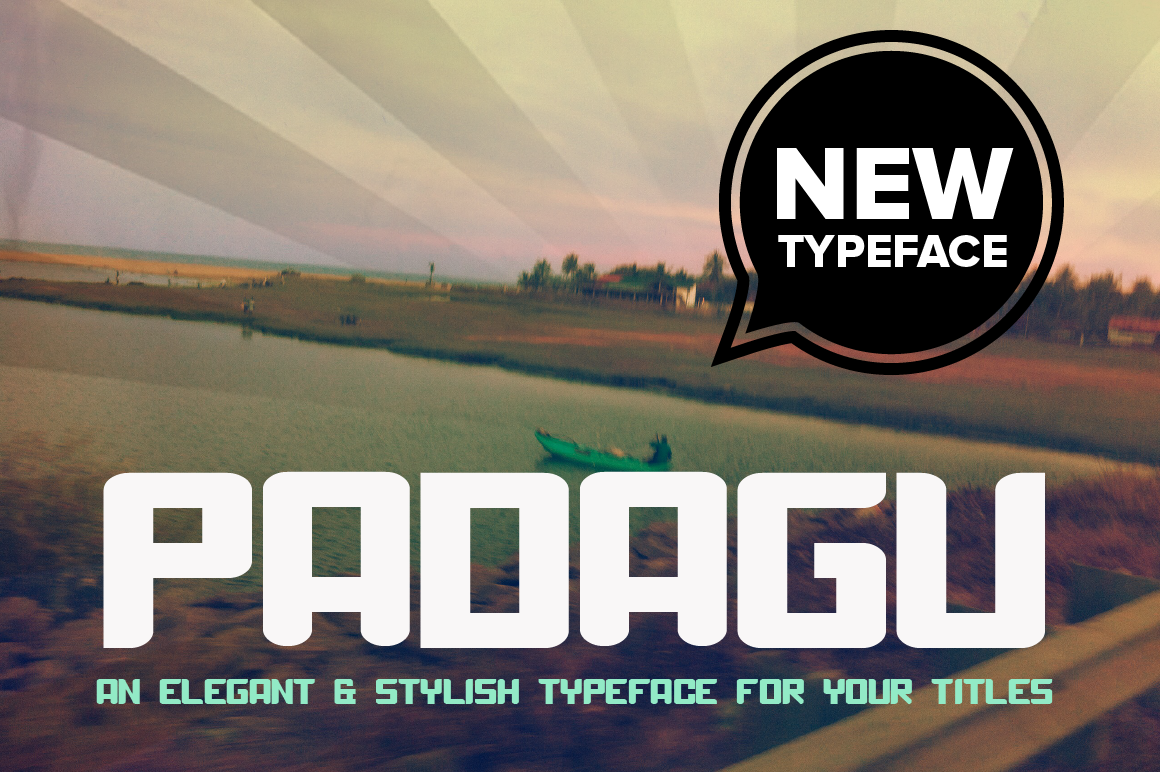 Padagu Typeface ~ Display Fonts on Creative Market