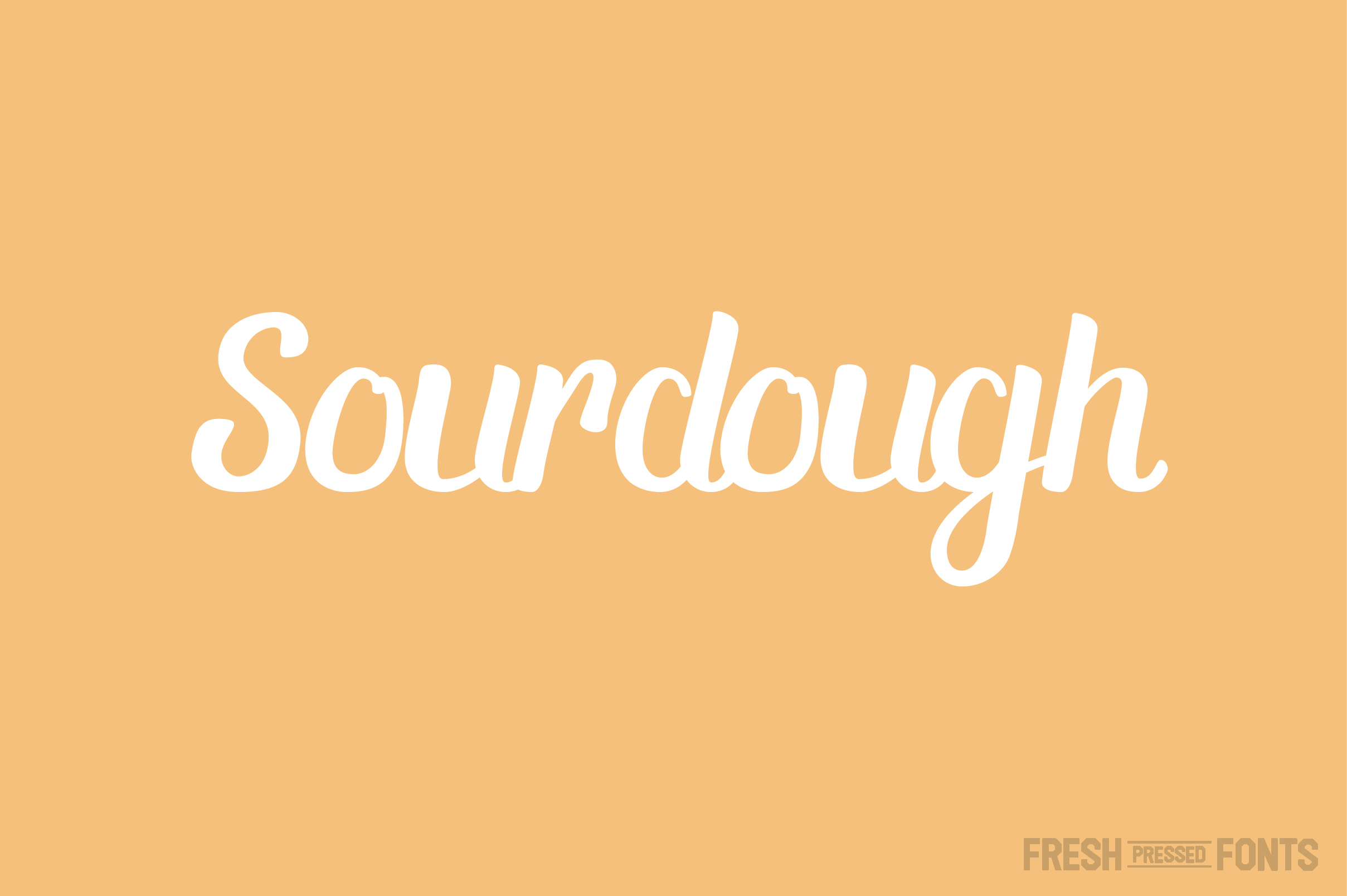 Sourdough Font ~ Script Fonts on Creative Market