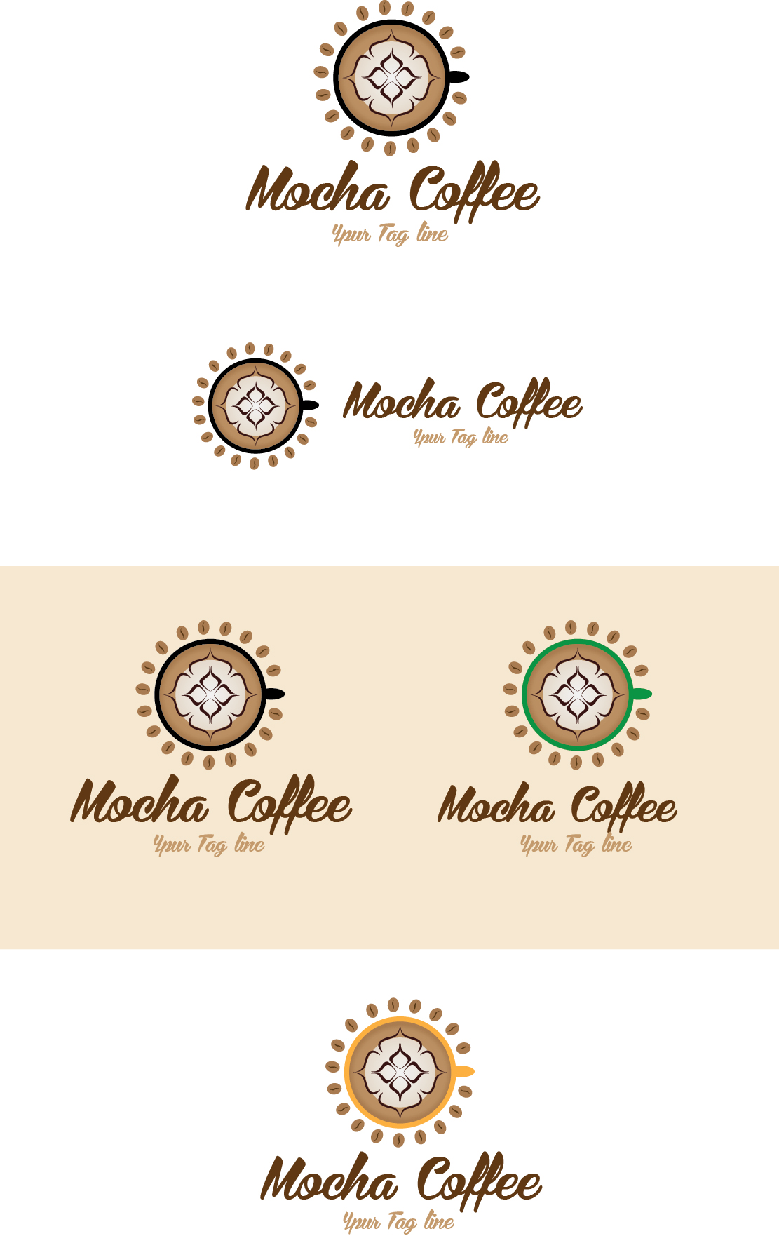 Mocha Coffee Logo ~ Logo Templates on Creative Market