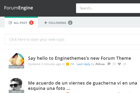 ForumEngine, WordPress Forum Theme ~ WordPress Themes on Creative Market