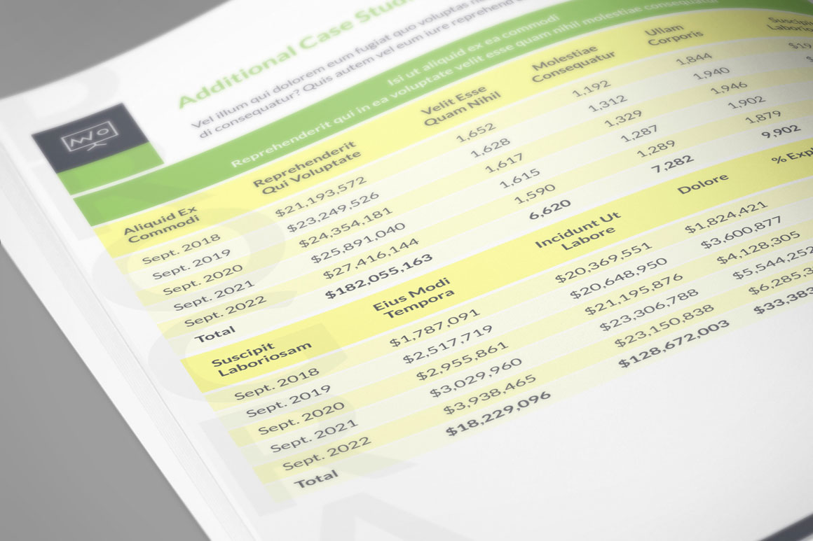 Program Brochure Template ~ Brochure Templates on Creative Market