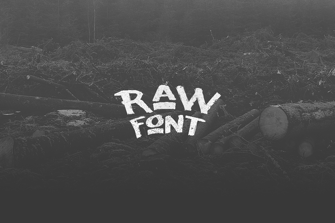 Raw Font ~ Fonts on Creative Market