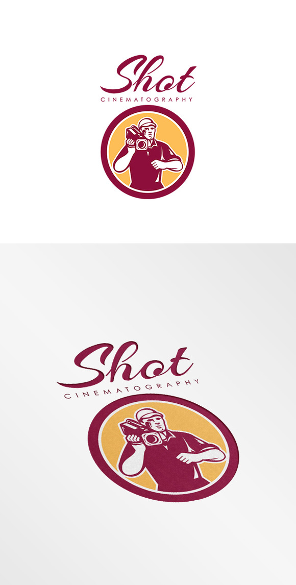 Shot Cinematography Logo ~ Logo Templates on Creative Market