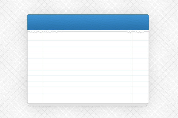 Notepad UI ~ Web Elements on Creative Market