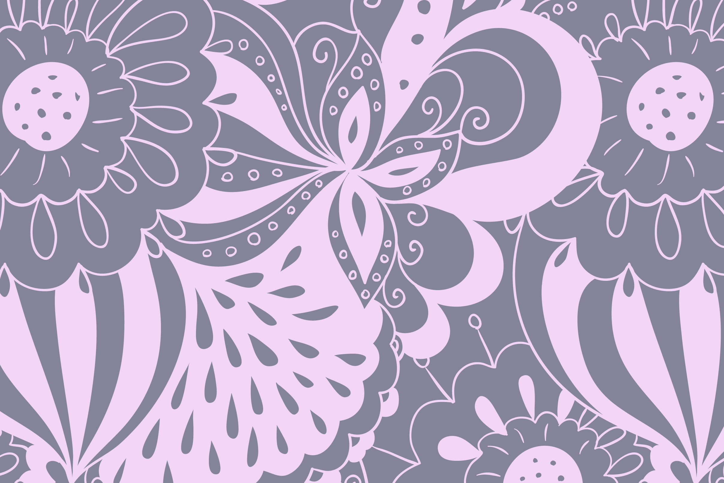 Vector set "Abstract floral Pattern" ~ Patterns on Creative Market