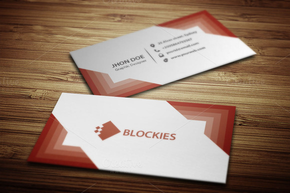 Photo Frame Business Card Template ~ Business Card Templates on ...