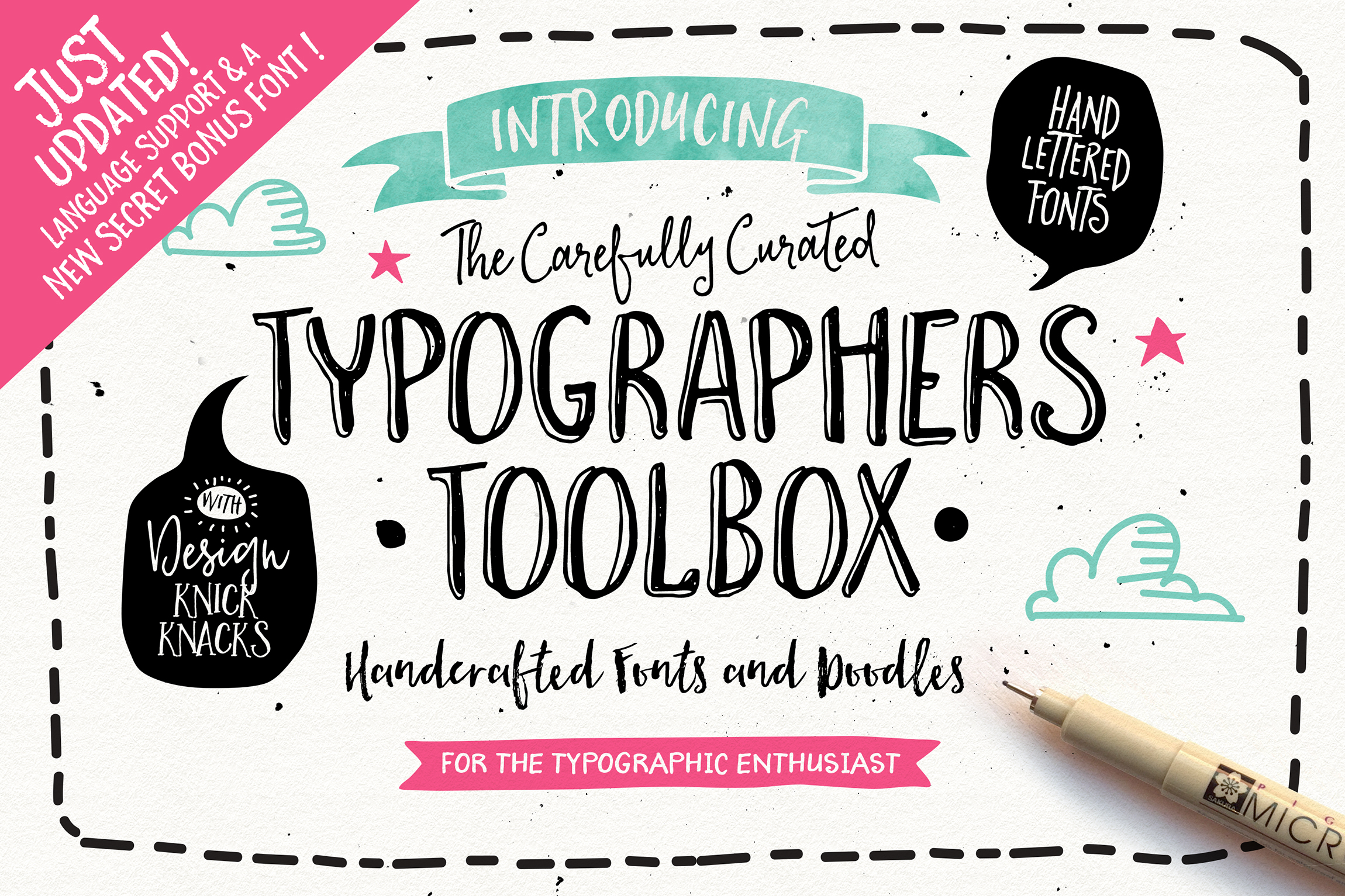 The Typographer's Toolbox ~ Fonts on Creative Market