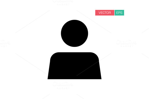 Human, User, Profile Avatar Vector ~ Icons on Creative Market