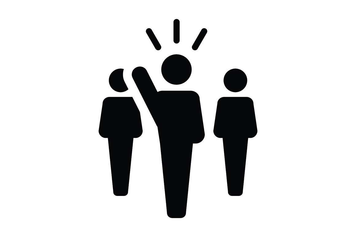 Leader Icon ~ Icons on Creative Market