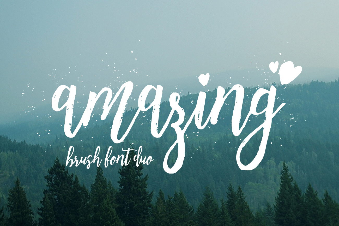 Amazing Font Duo 50%OFF ~ Script Fonts on Creative Market