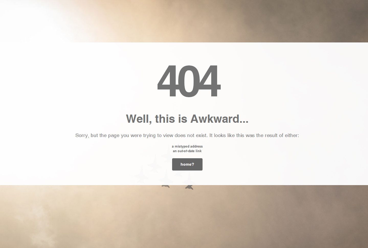 Simple responsive HTML 404 ~ Website Templates on Creative Market