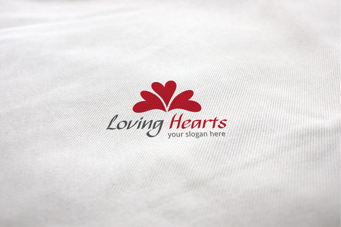 Loving Hearts ~ Logo Templates on Creative Market