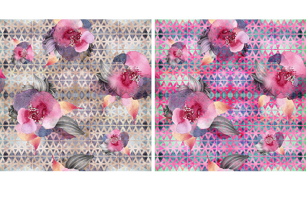 5 Fashion patterns (image set) ~ Illustrations on Creative Market