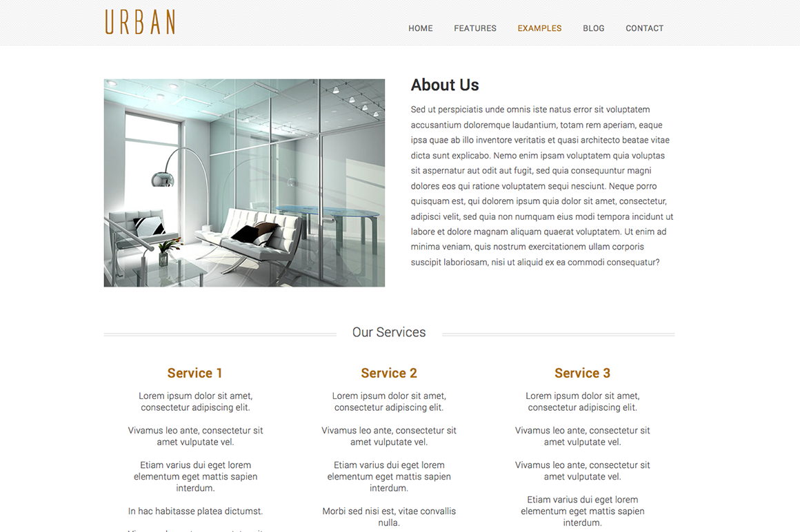 Urban - html5 template ~ Website Templates on Creative Market