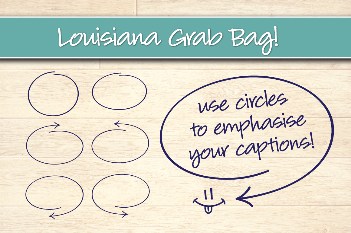 Louisiana Grab Bag ~ Display Fonts on Creative Market