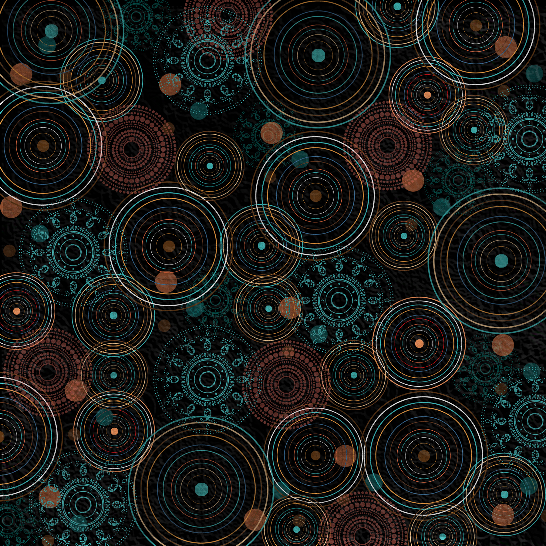 Dramatic Circles Paper-12 ~ Patterns on Creative Market