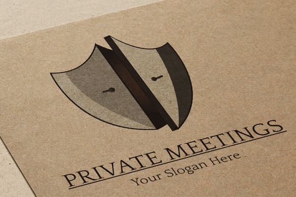 Logo Private Meetings ~ Logo Templates on Creative Market
